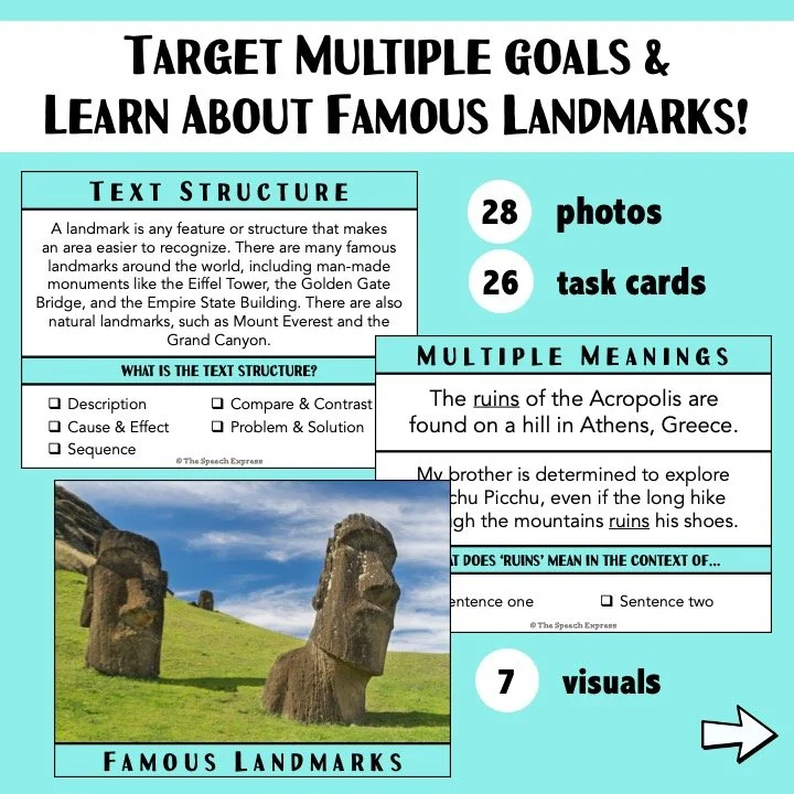 Themed Spot It Scenes — The Speech Express