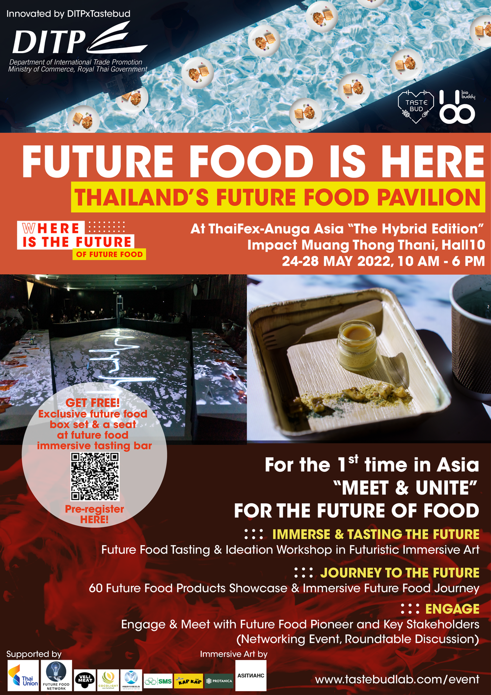 Future Food Pavilion at ThaiFex-Anuga Asia 2022 — Tastebudlab