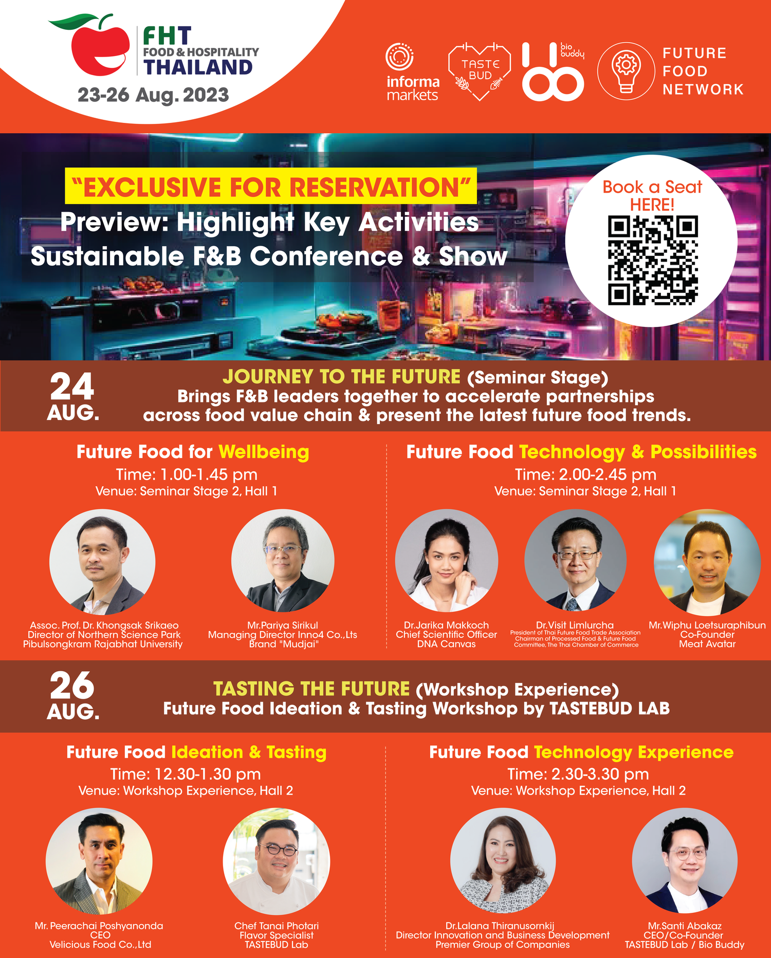 Preview: Highlight Key Activities Sustainable F&B Conference & Show at ...