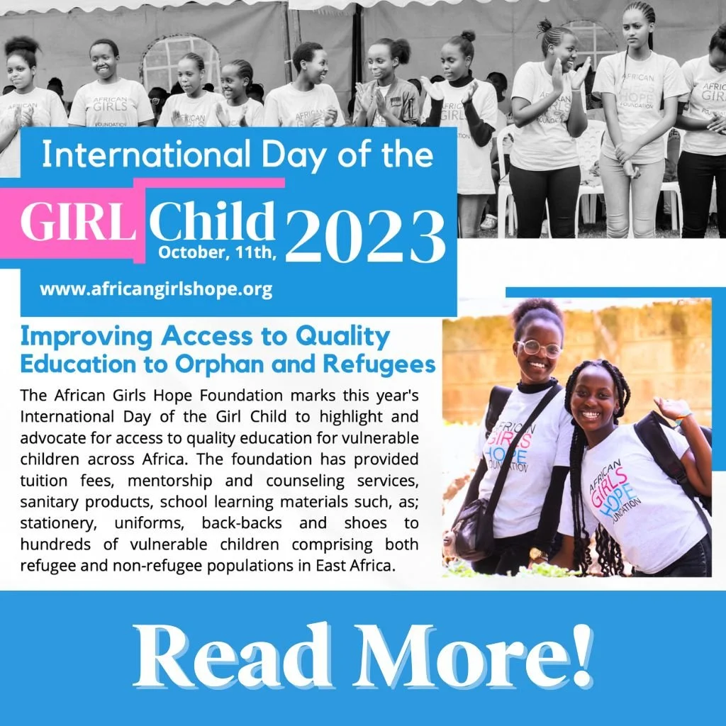 International Day of the GIRL Child 2023 - AGHF