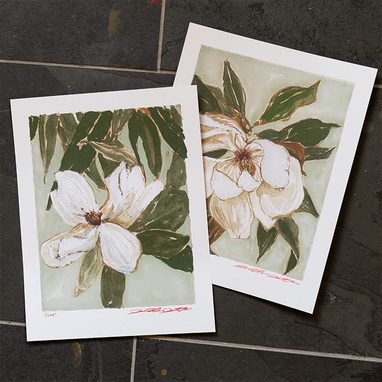 limited edition, magnolia print ii — laureldawncornerstudio