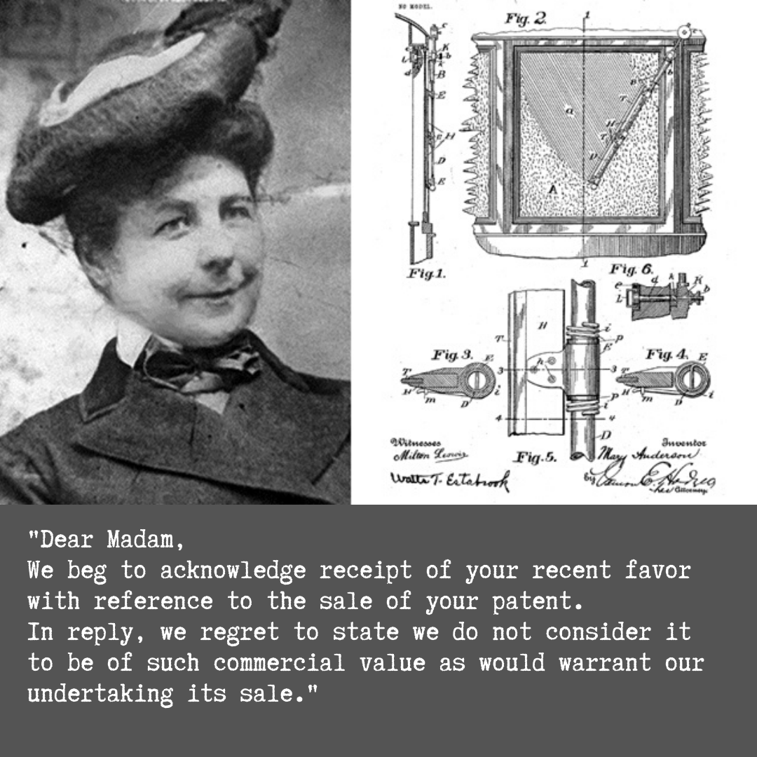 Mary Anderson Inventor Quotes