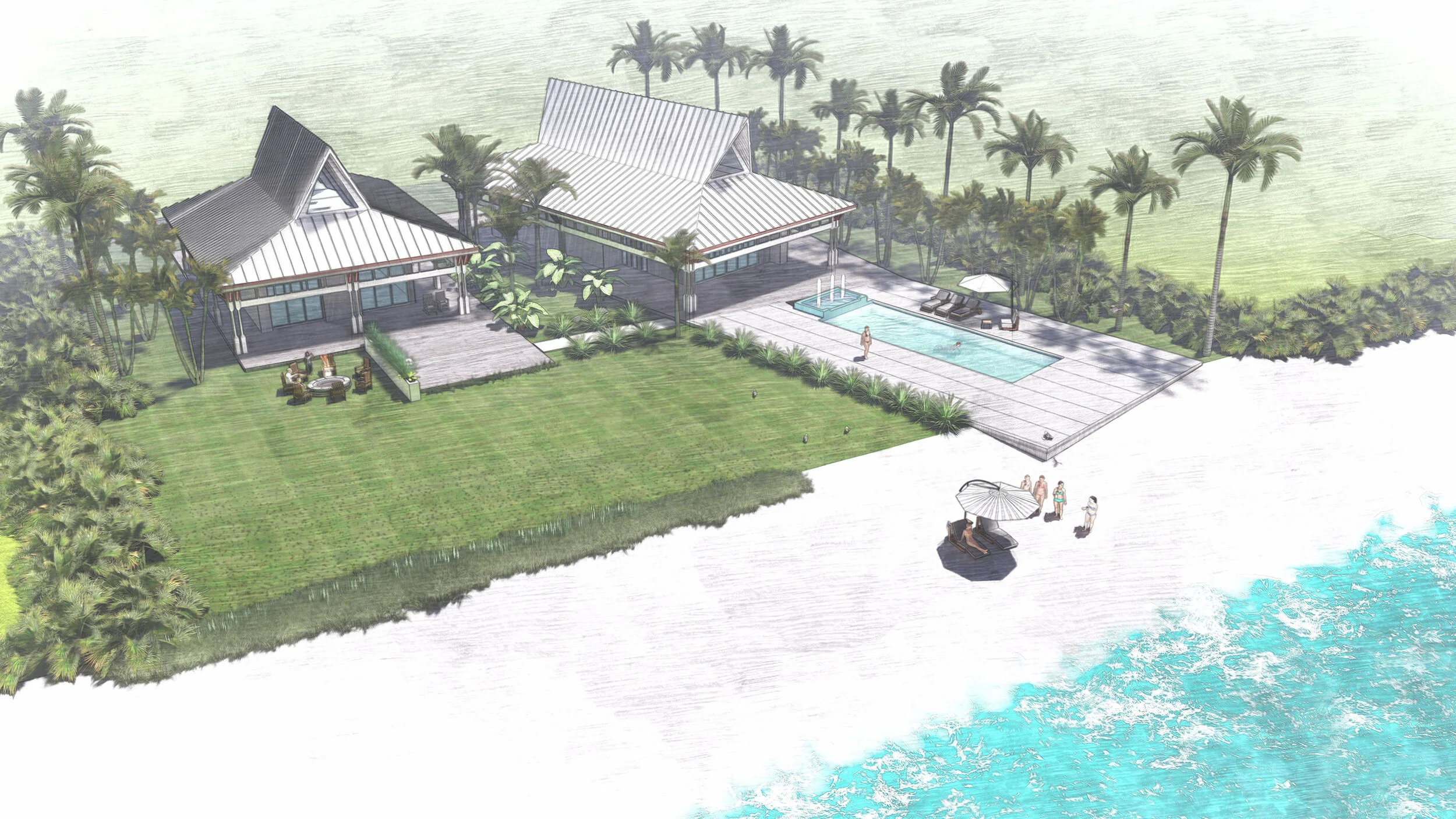 Harbour Island, Bahamas Residence — CKF Architects