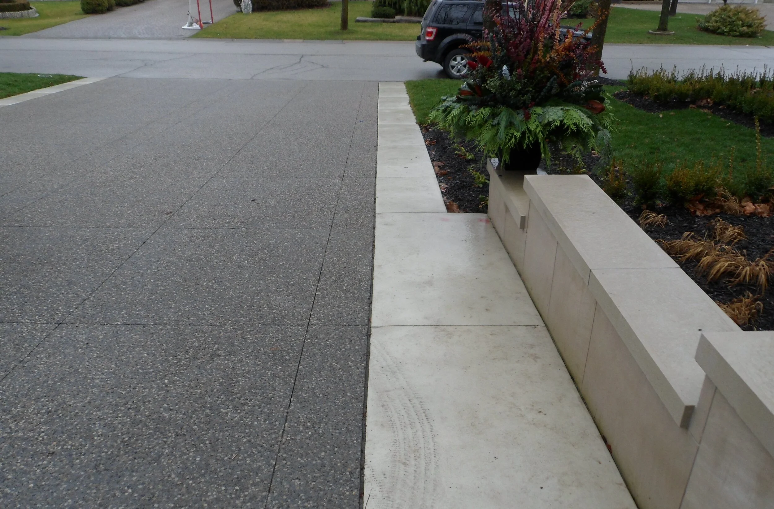 Concrete Driveway — Bomanite - Stamped Concrete And Architectural ...