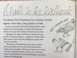 Creative hand lettering with children — Nature Journaling Week