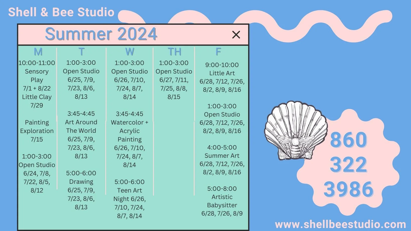 Overview — Shell & Bee Studio
