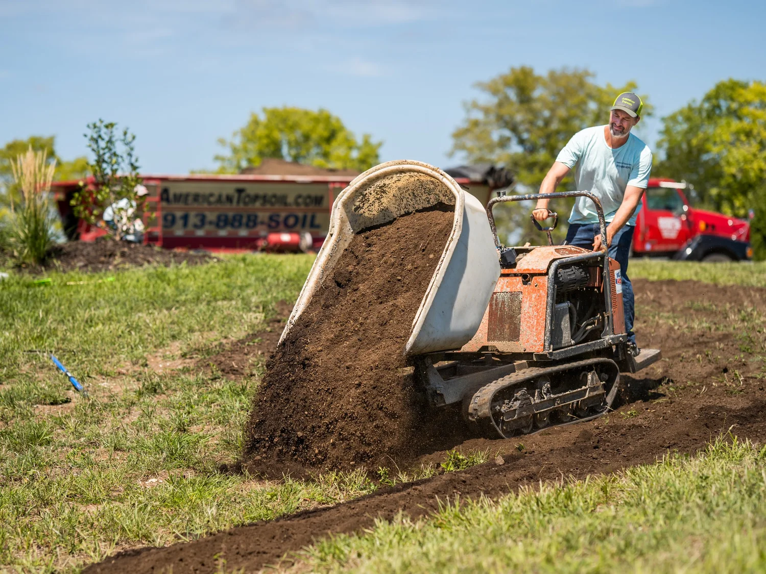 Topsoil Delivered In Kansas City | American Topsoil