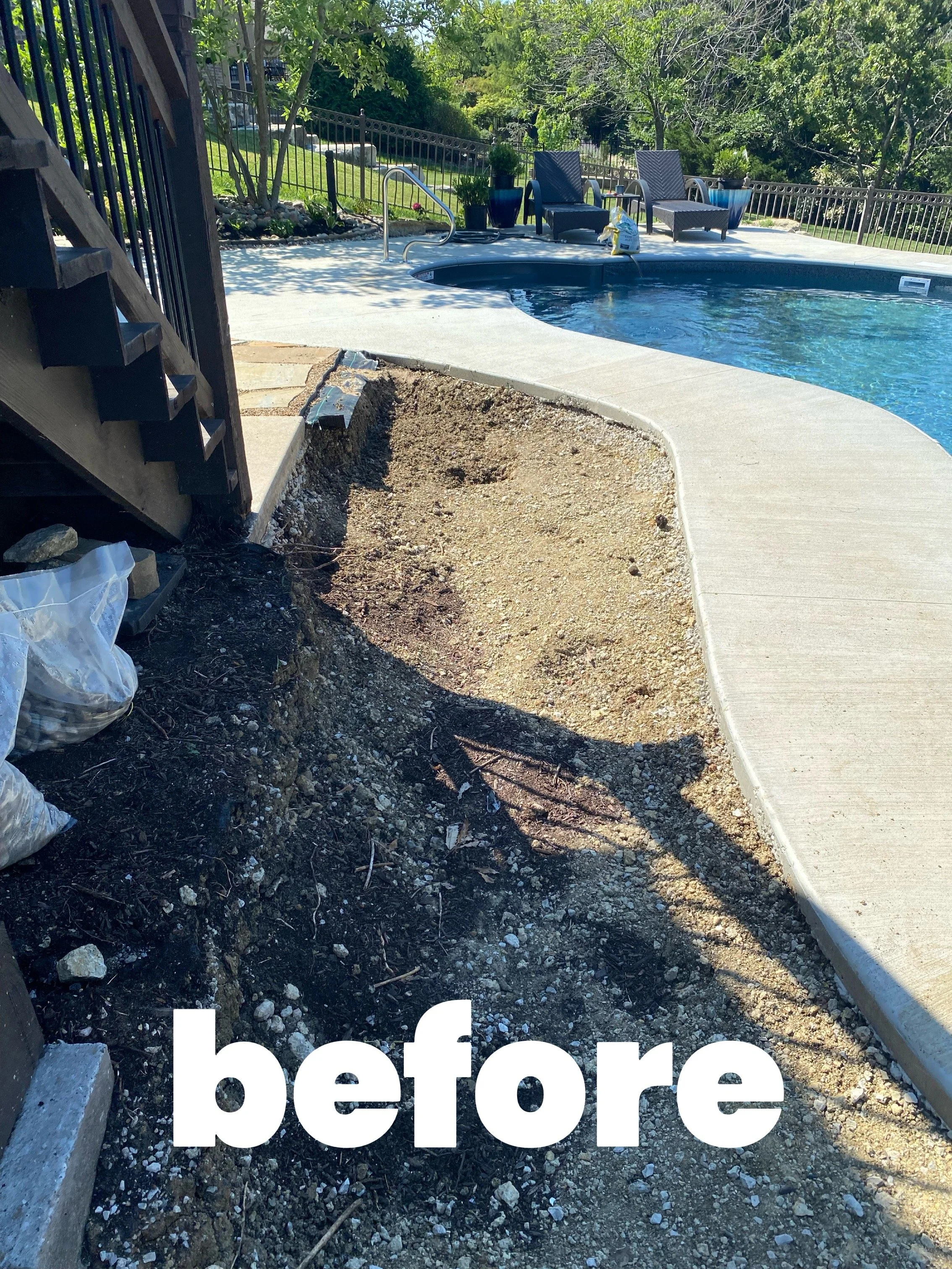Backfilling Around Concrete With Topsoil — American Topsoil