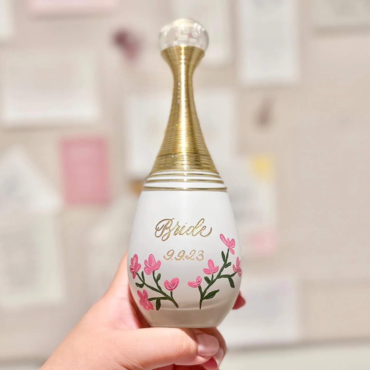 Custom Engraved Perfume Bottles — A Handful Of Letters