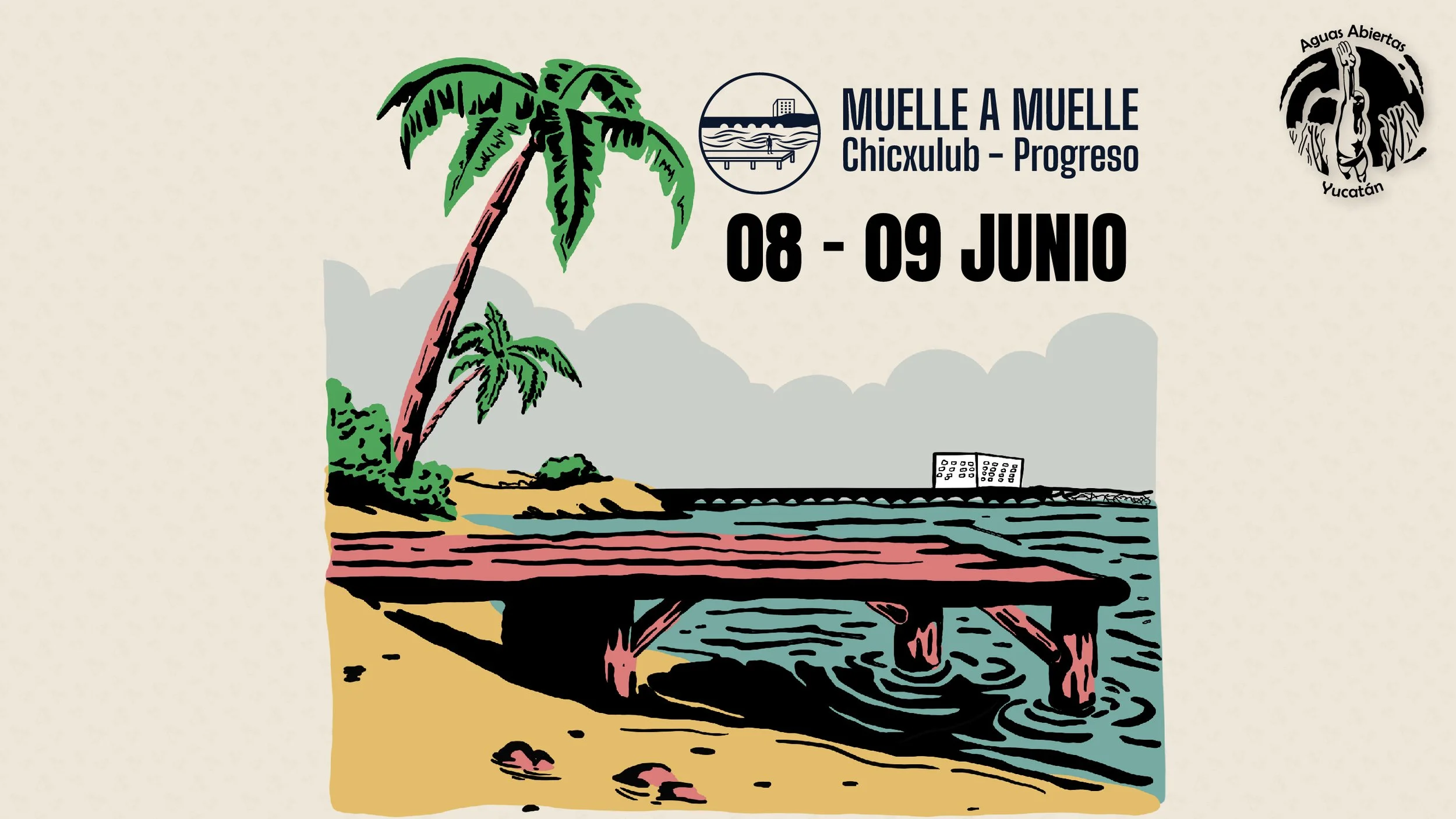 Muelle a Muelle — Aguas Abiertas Yucatán