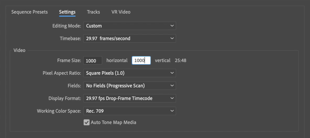 Custom Sequence Settings in #AdobePremierePro — Stream Semester