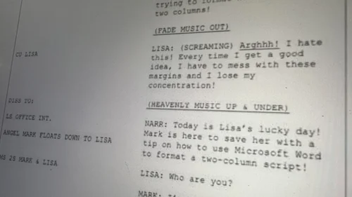 Using Google Docs to Format a Two-Column (AV) Script — Stream Semester