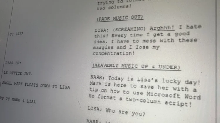 Using Google Docs to Format a Two-Column (AV) Script — Stream Semester