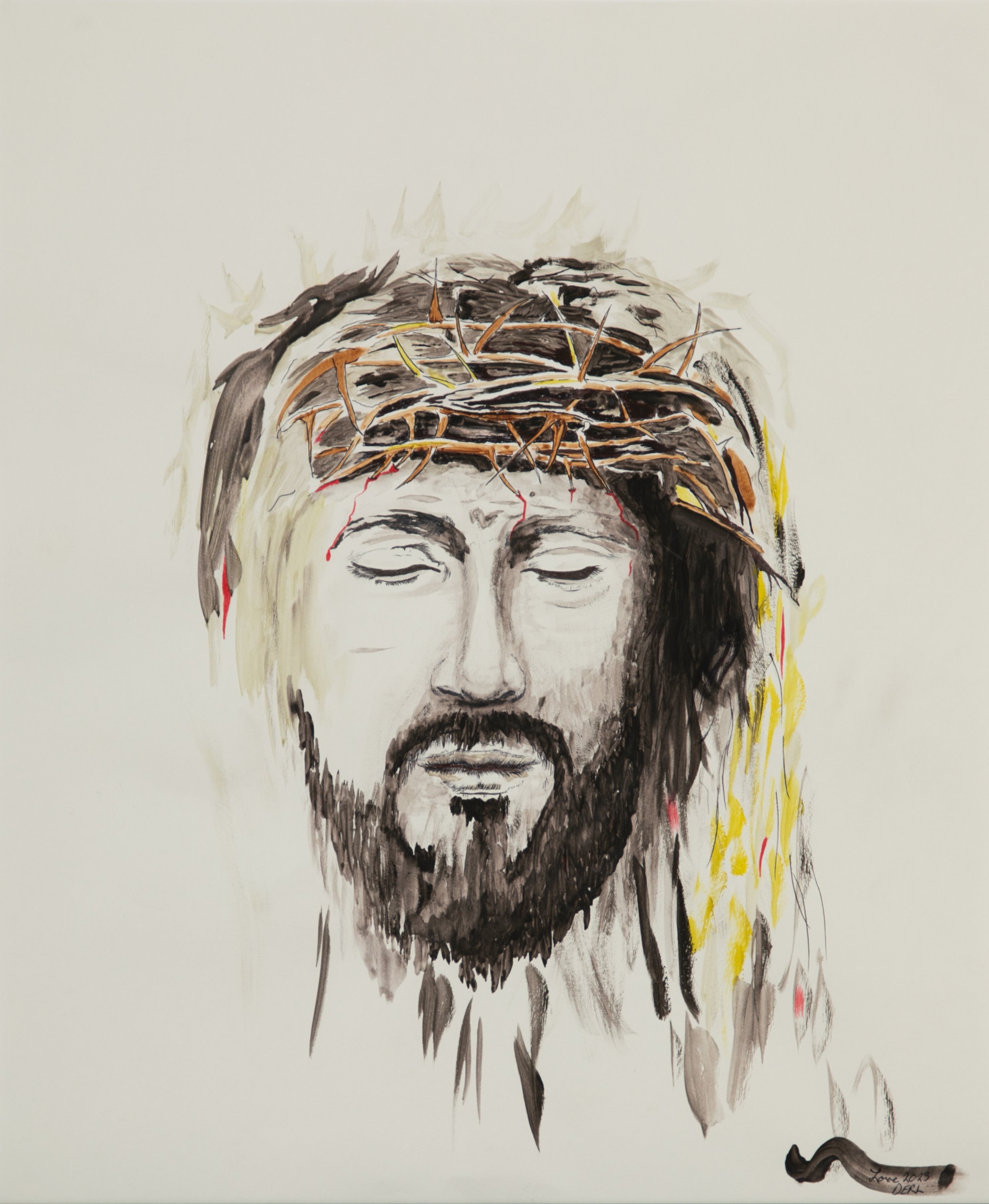 The Face of Christ by David Edward Lenarz, Jr. — ART FROM THE INSIDE