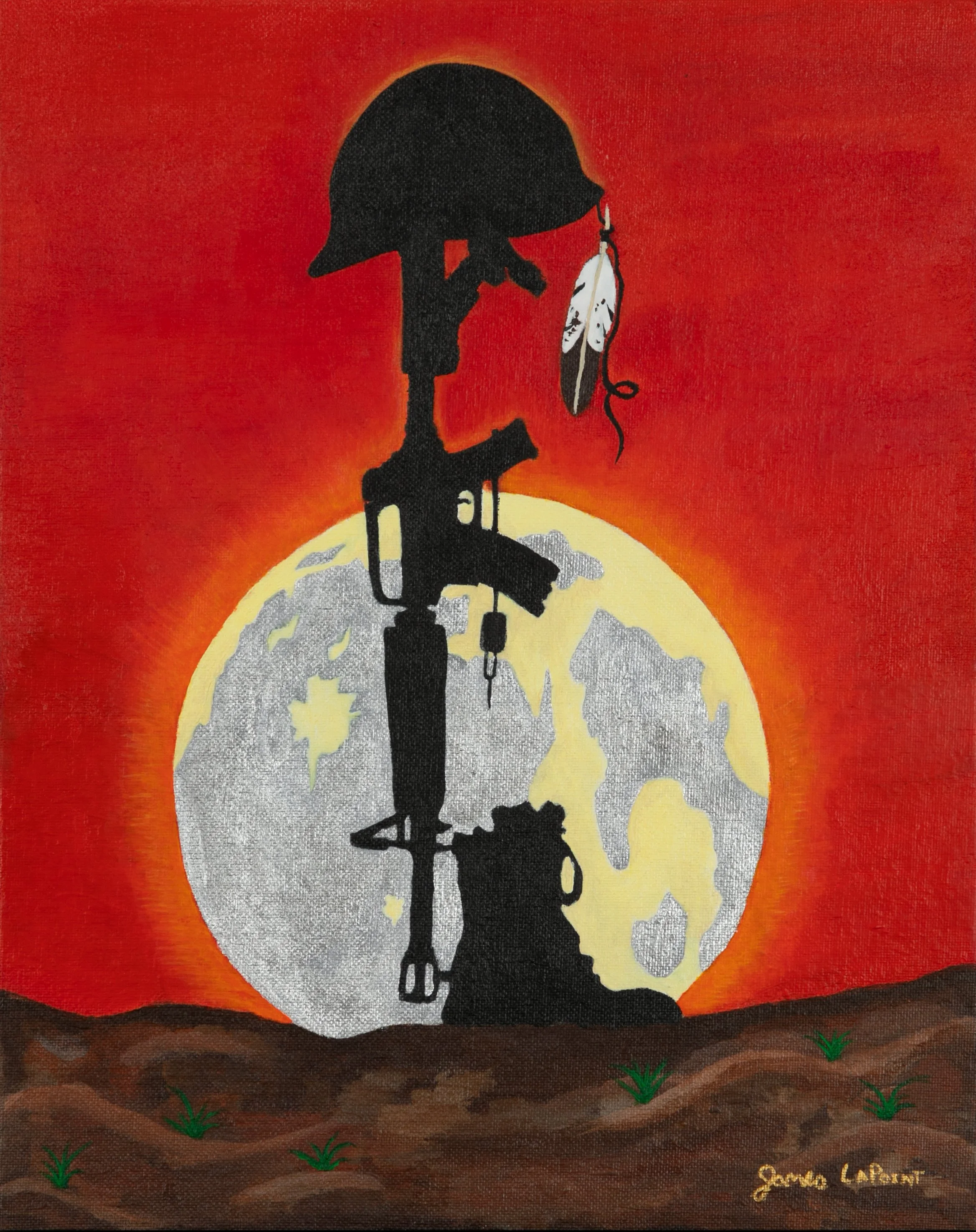 Never Forgotten by James LaPoint — ART FROM THE INSIDE