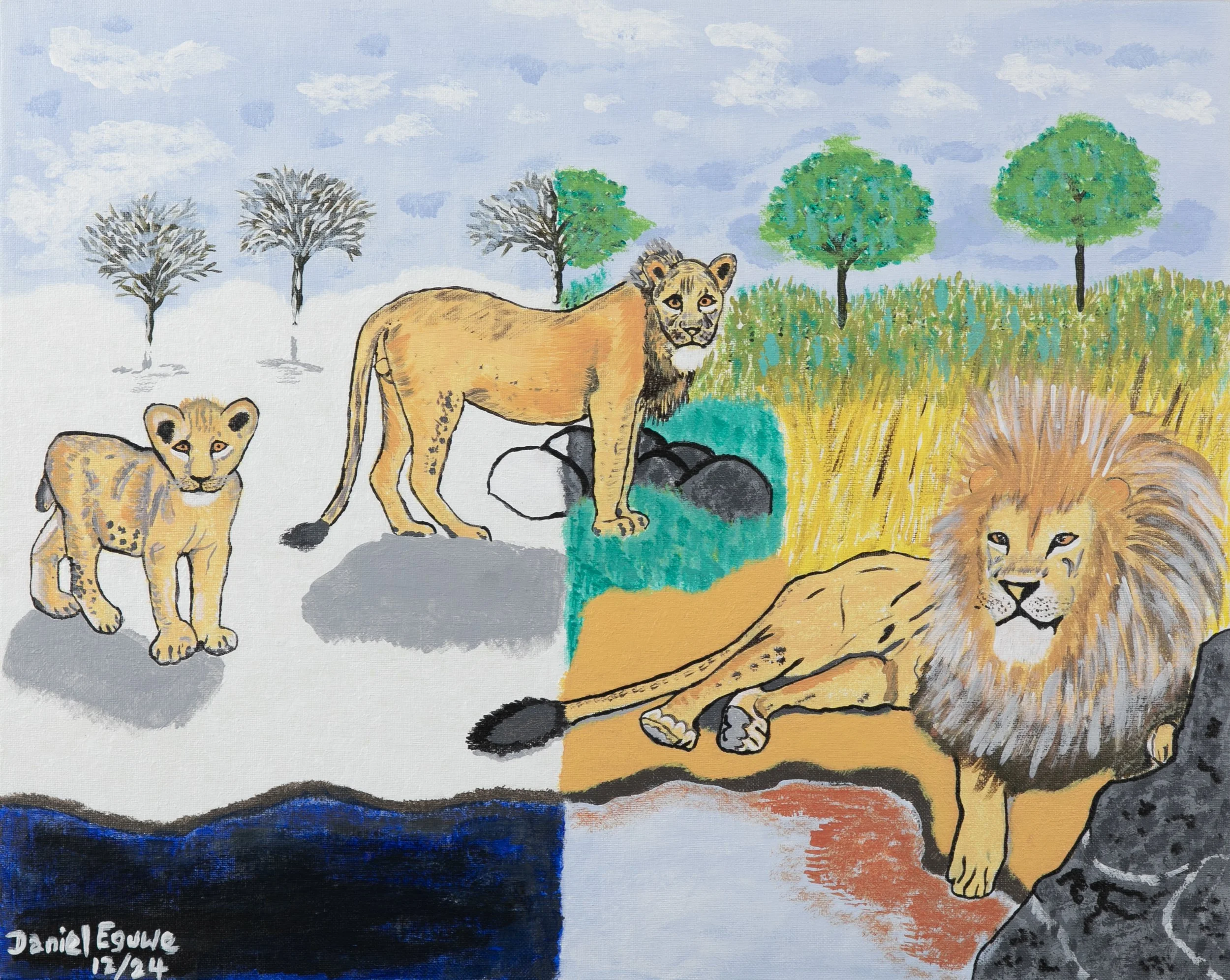 Edof's Journey by Daniel Eguwe — ART FROM THE INSIDE