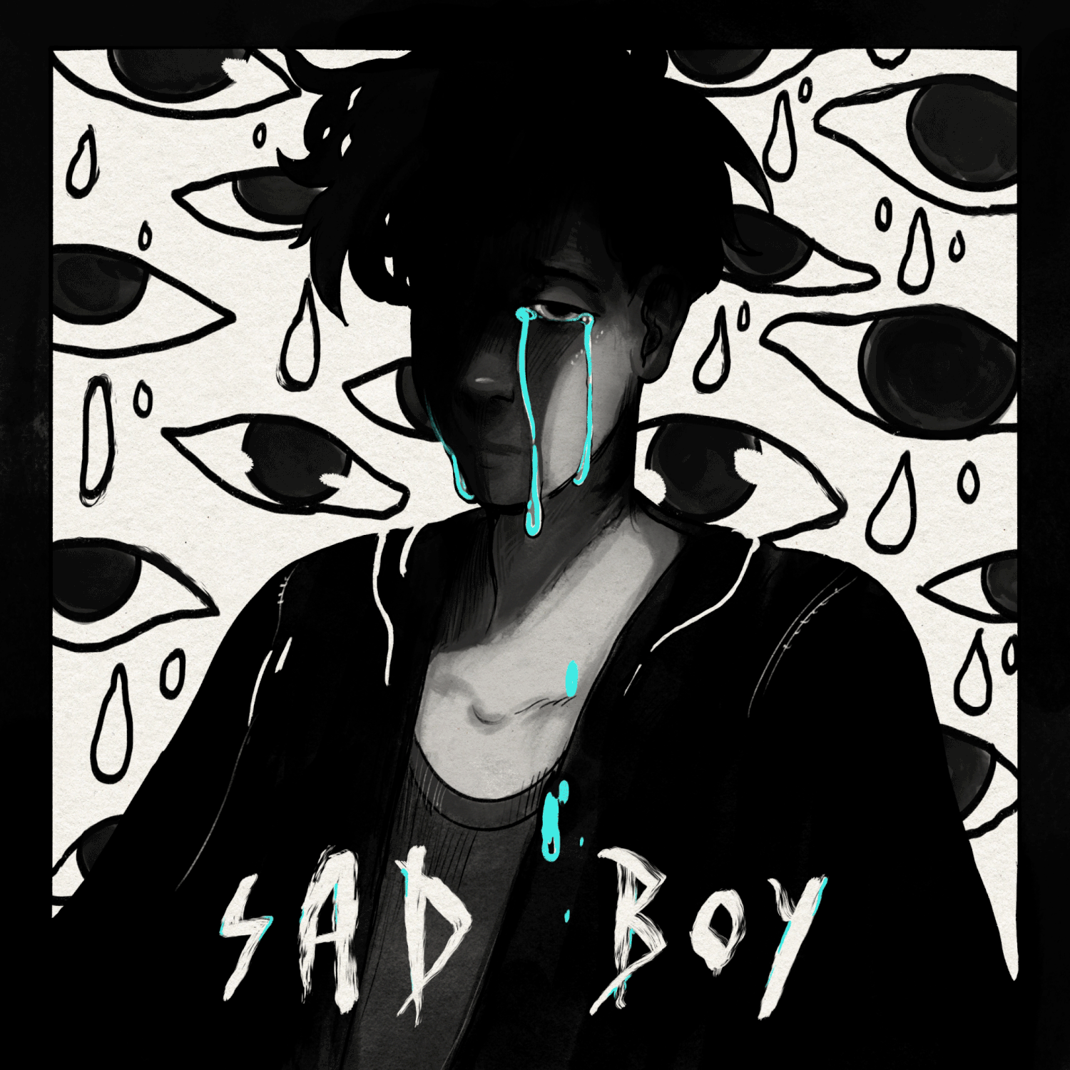 Ava Max - Sad Boy — James Fenner Illustration