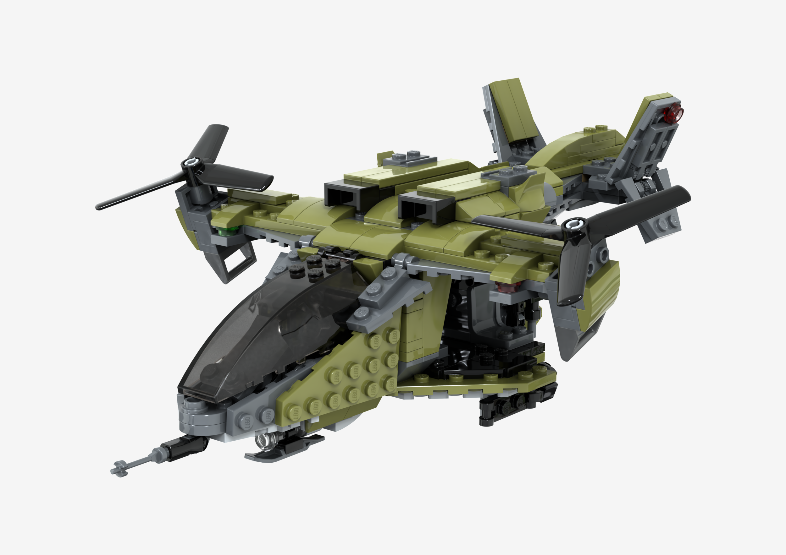 Lego Halo Hunter Instructions