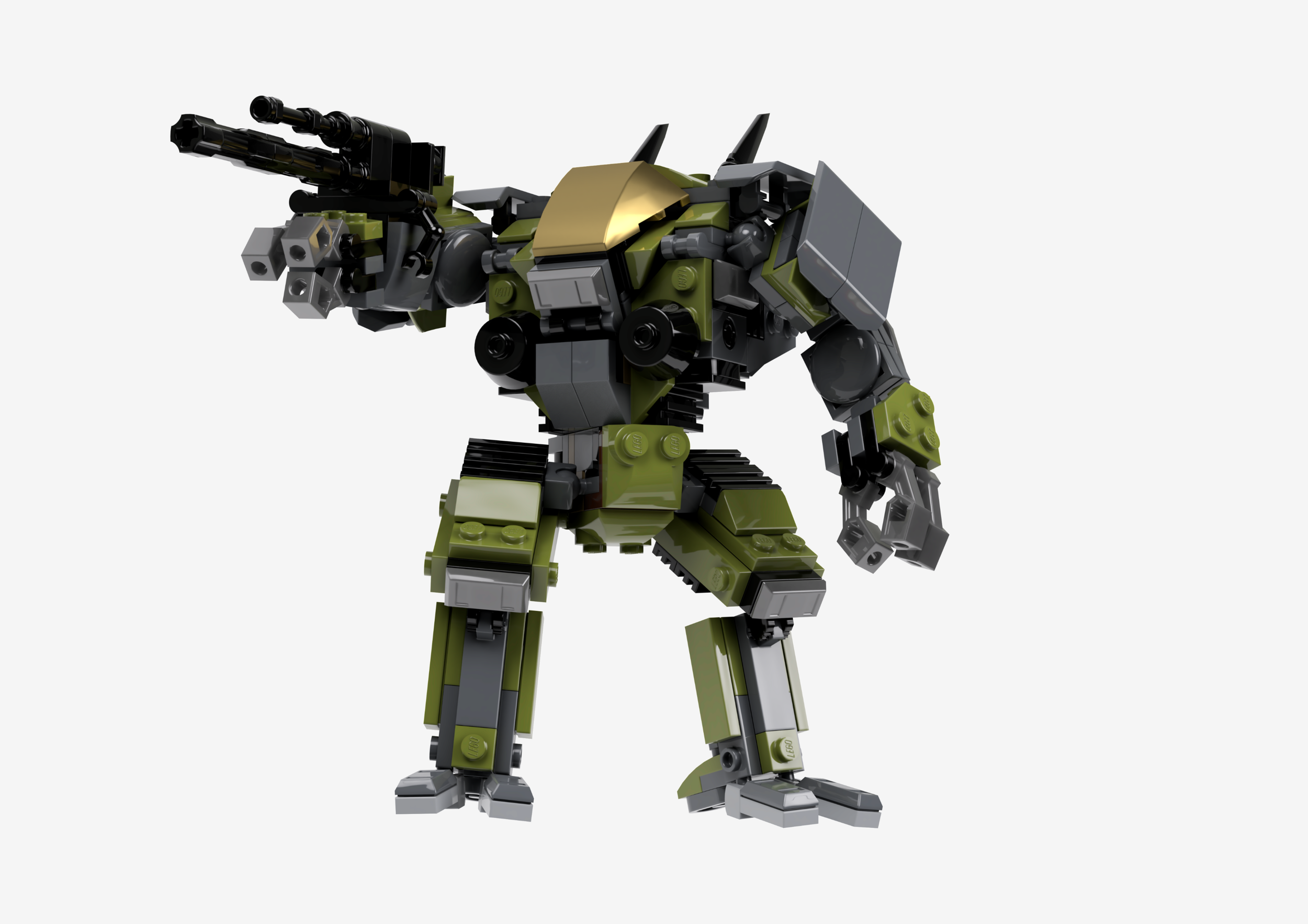 Lego Halo Shade Turret Instructions — BrickTechStudios