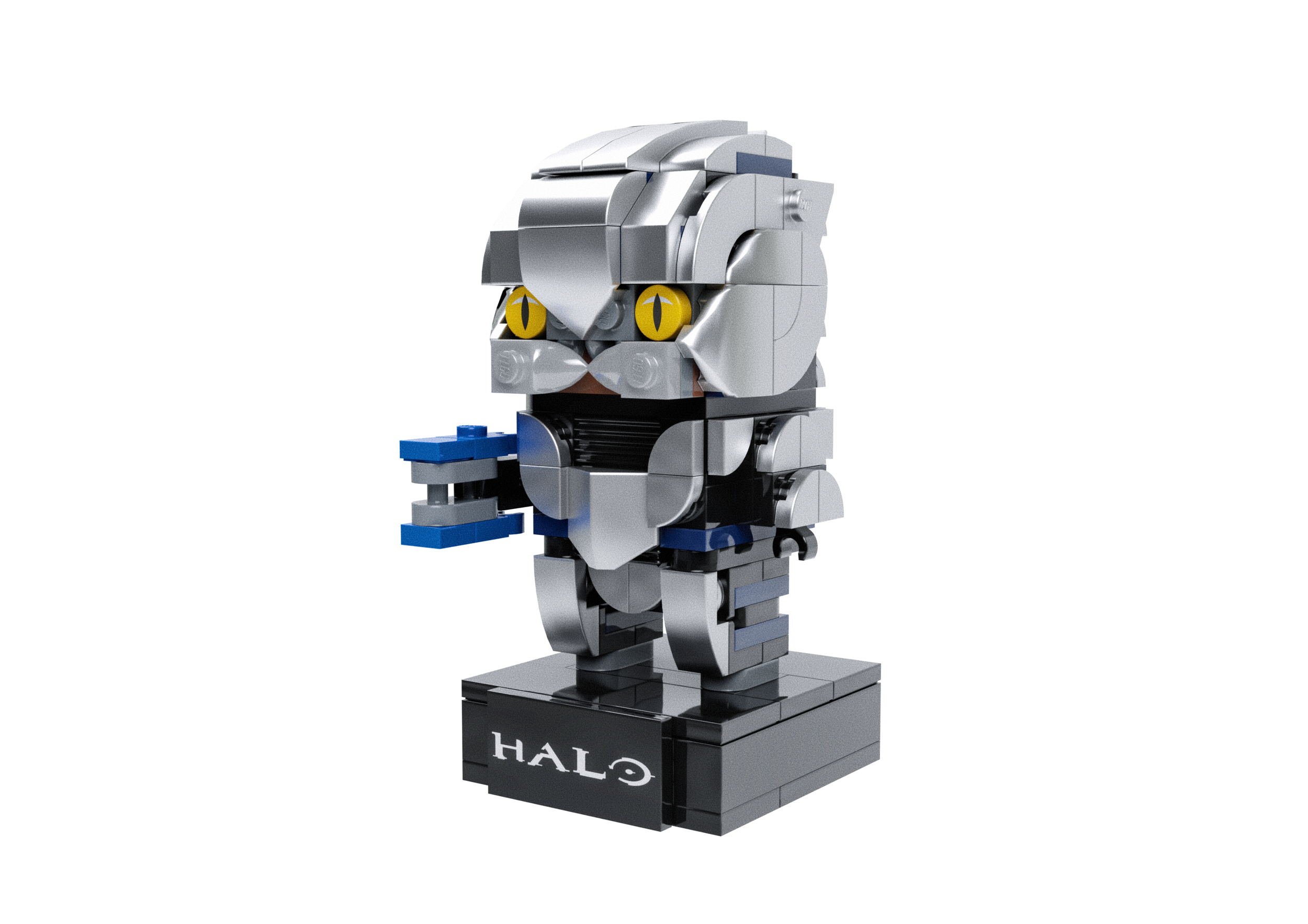 Lego Halo Master Chief Brickheadz Instructions — BrickTechStudios