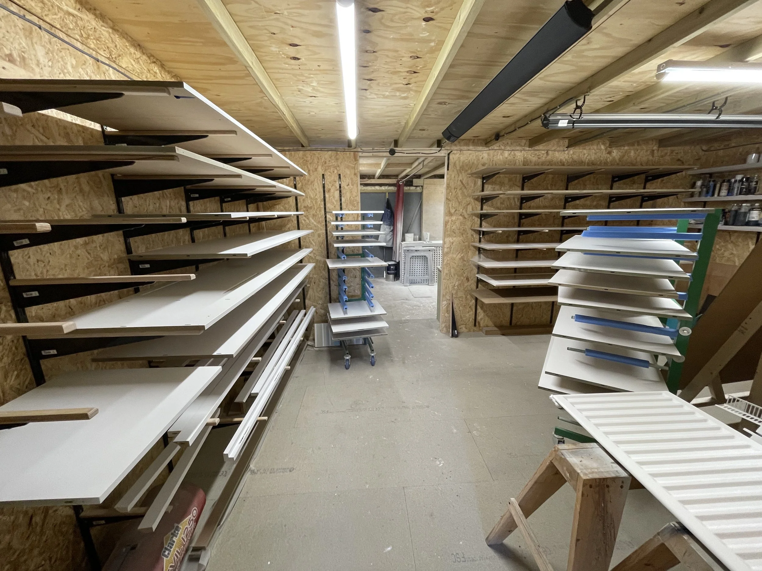 Spray Finishing — CUTTING EDGE JOINERY