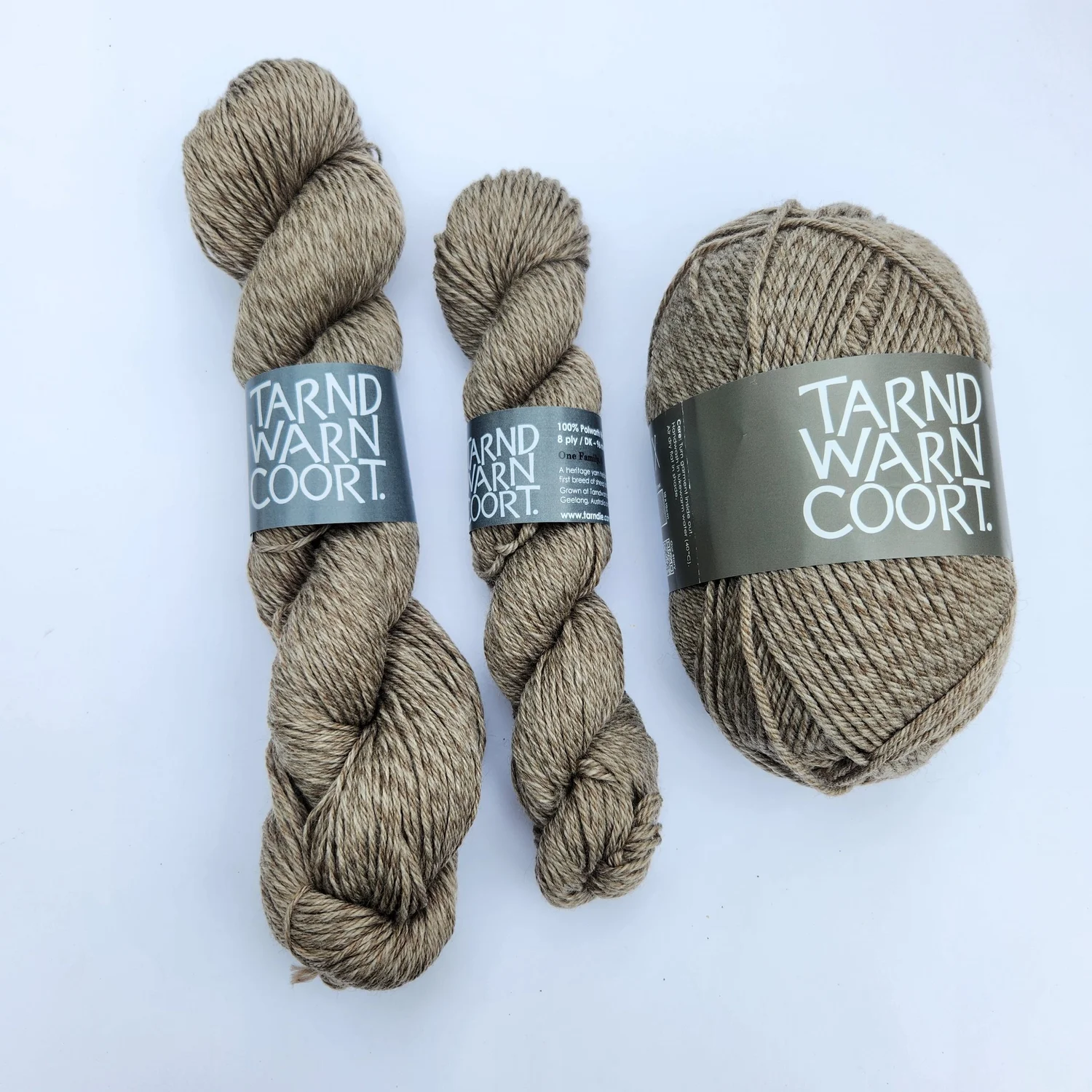 Natural Polwarth Yarn 4ply / Fingering — Tarndie