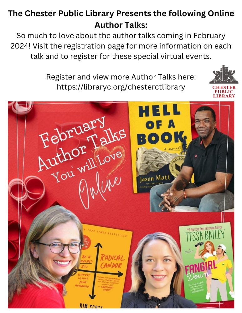 Adult Programs — Chester Public Library