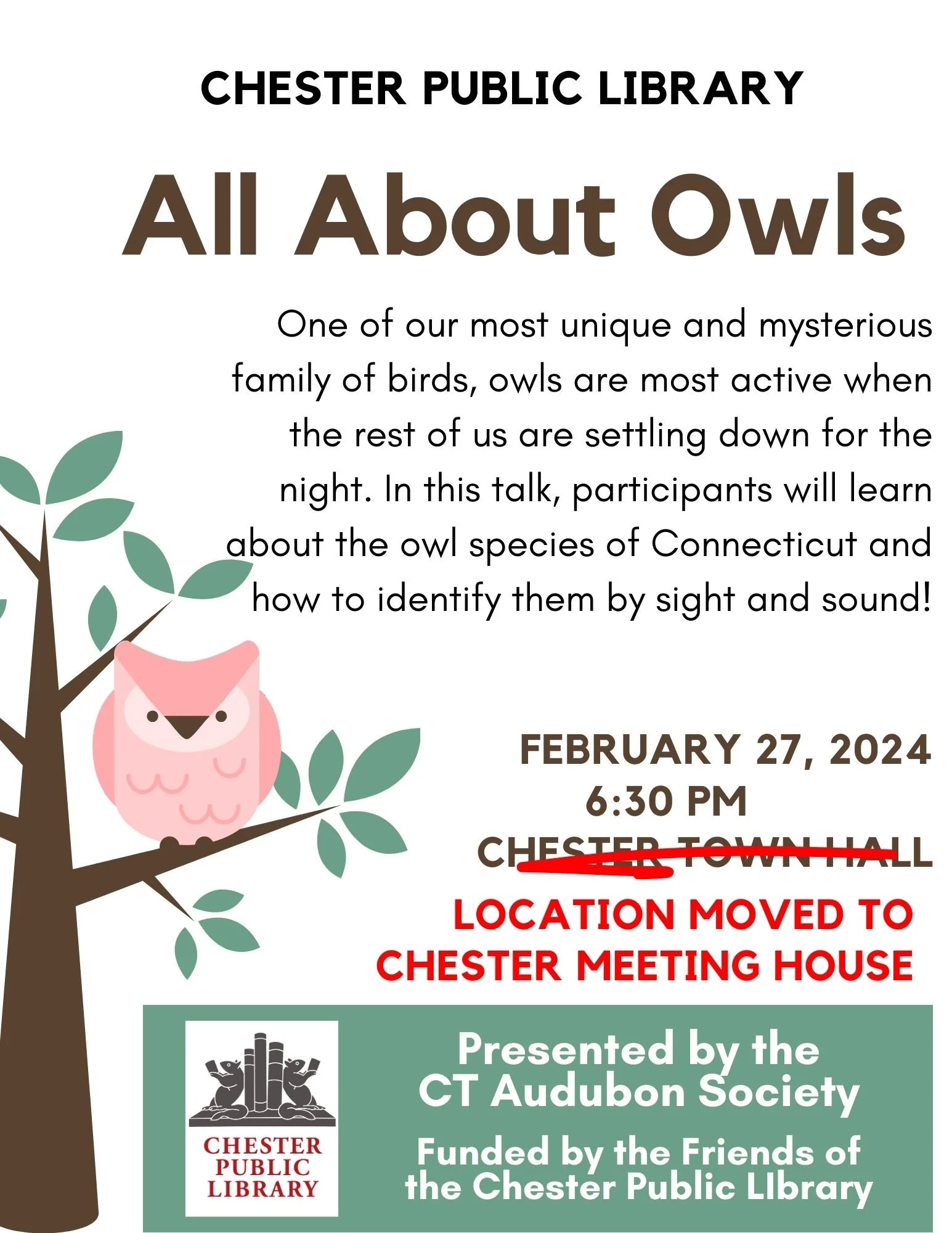 Adult Programs — Chester Public Library