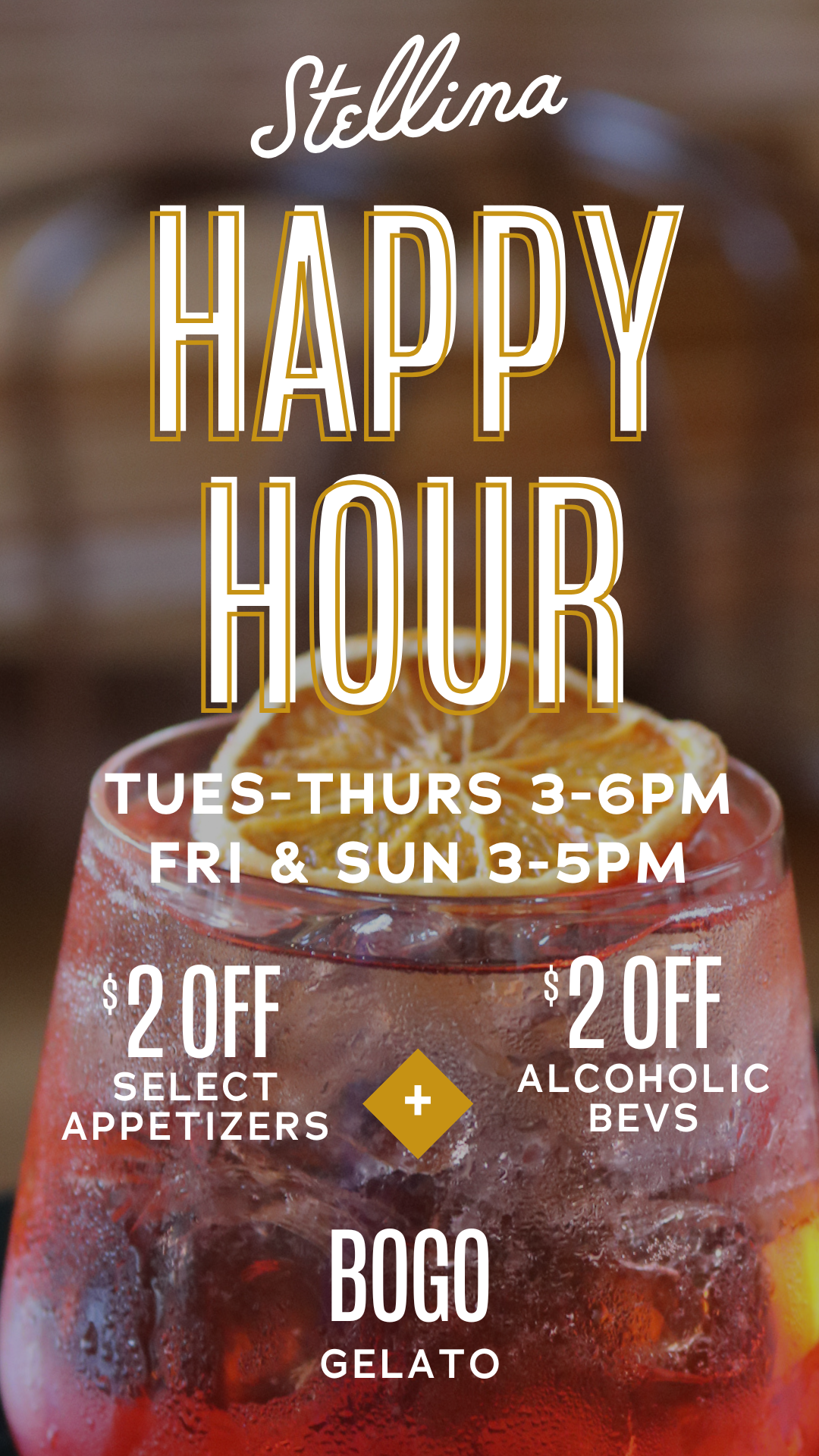 Specials & Events — Stellina Pizza Cafe