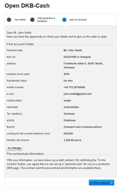 Deutsche Kreditbank: How to Sign Up for a DKB Bank Account in English ...