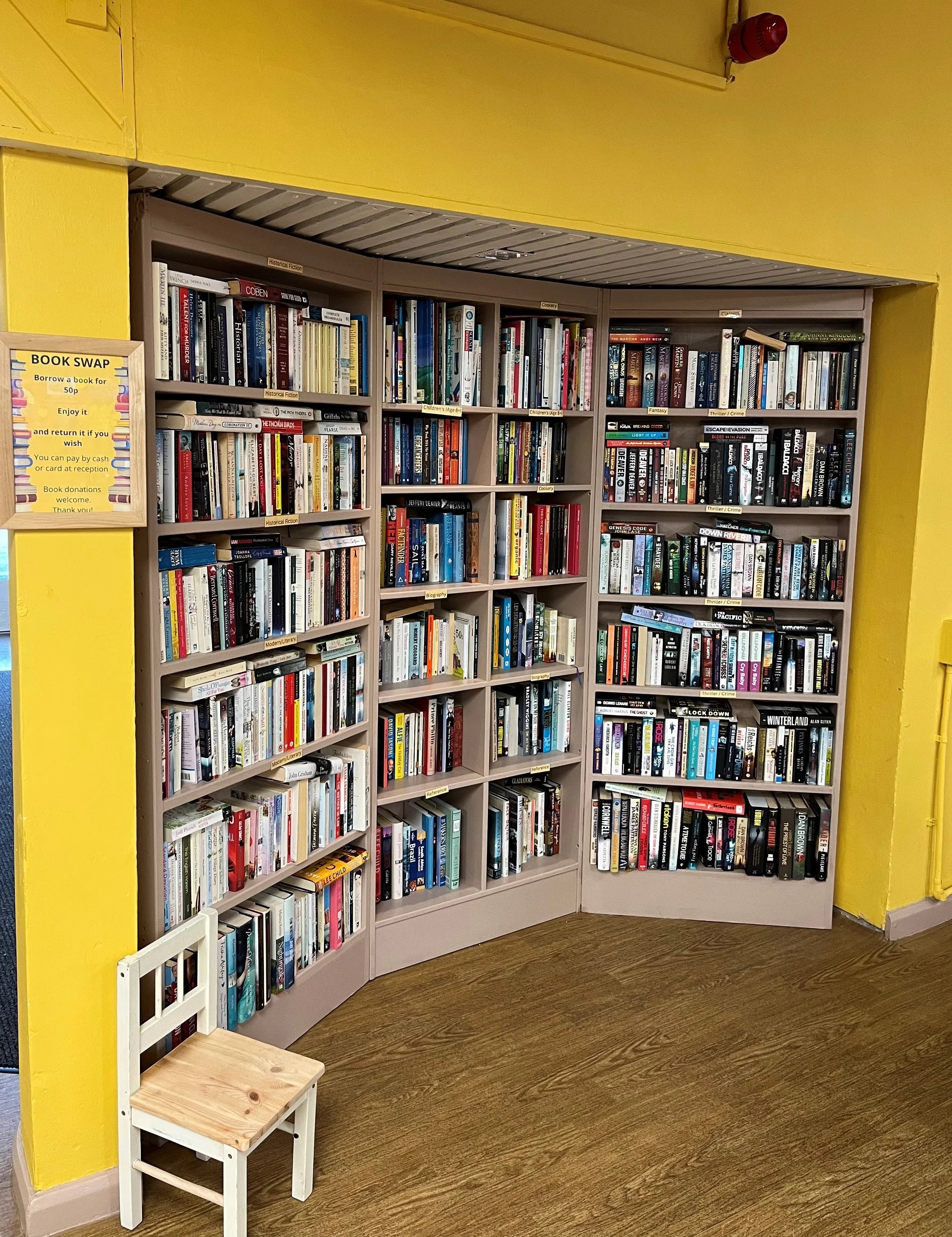 Book Swap and Library in Peasedown - The Hive
