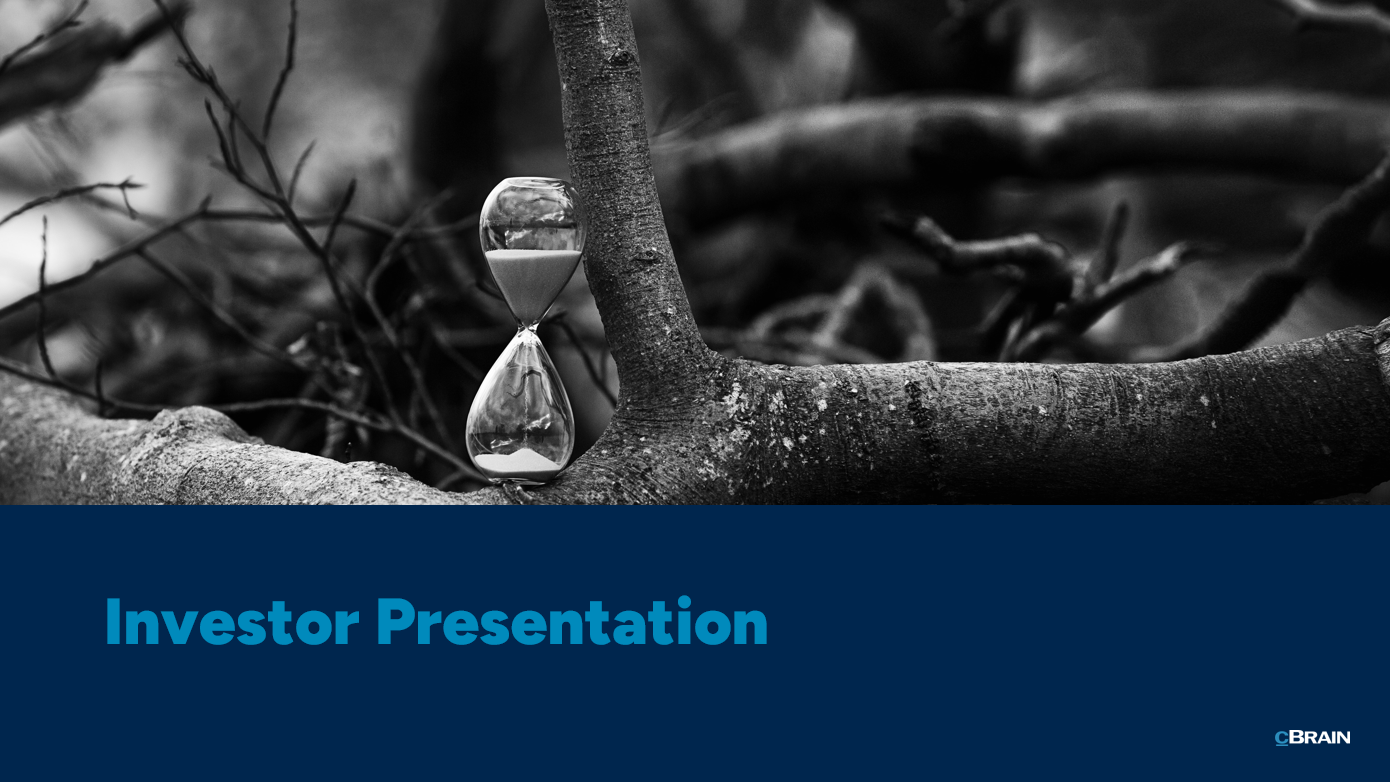 cBrain investor information — cBrain