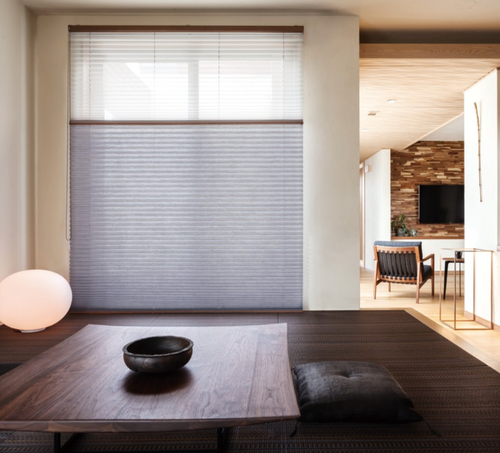 TOSO Pleated Blinds Singapore | Japanese Style