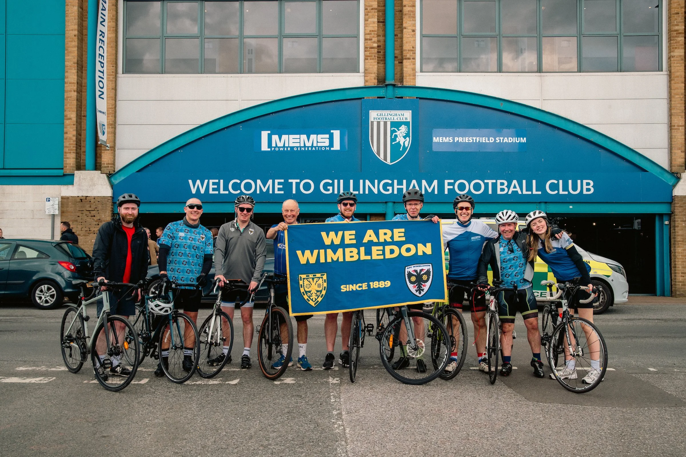 John Scales Joins The Dons cycle Challenge! — AFC Wimbledon Foundation
