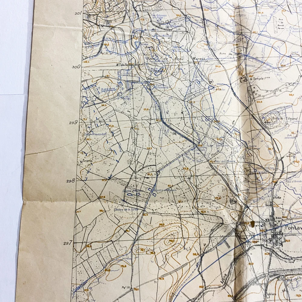 Trenches In Ww1 Map