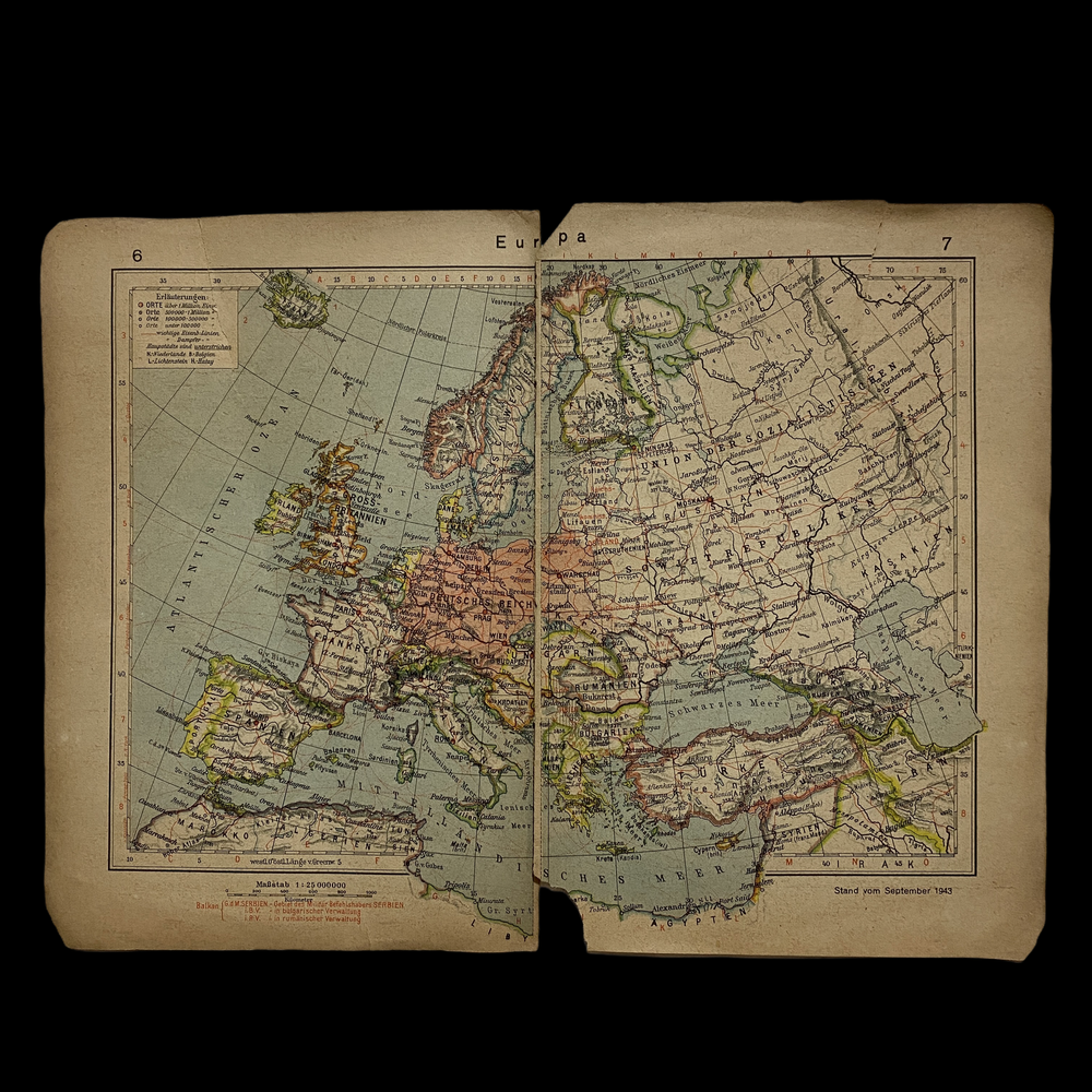 German Map Of Europe