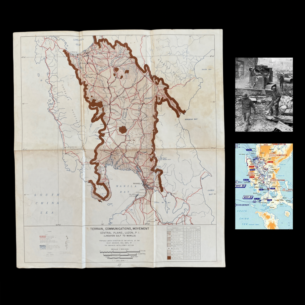 Battle Of Luzon Map