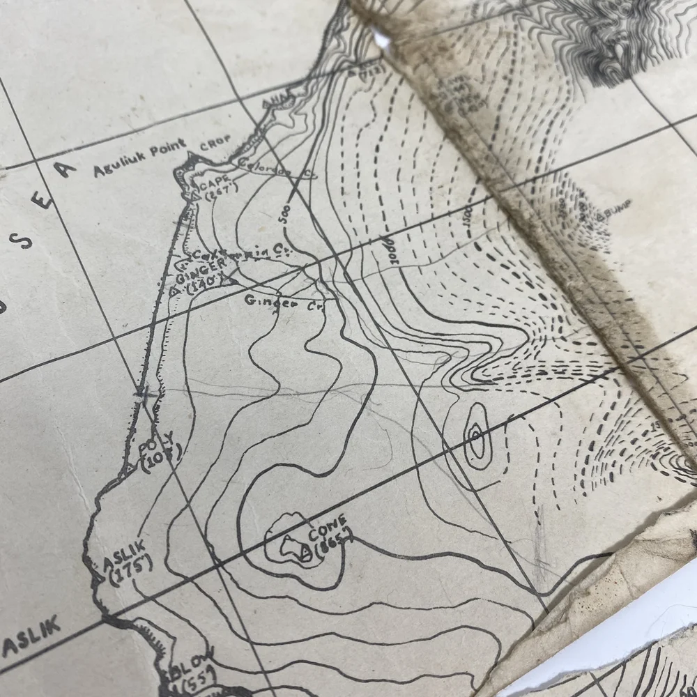 Map Of Fort Glenn Umnak On