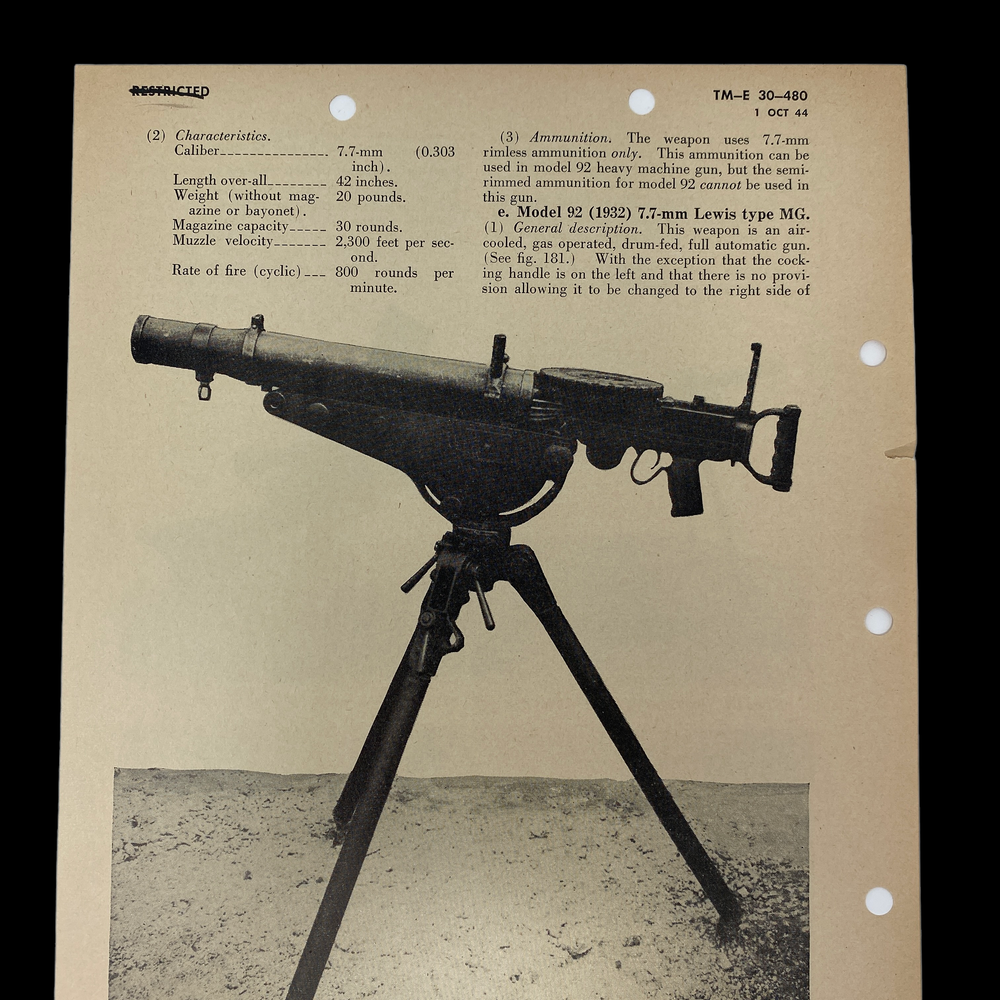 Ww2 Japanese Machine Guns