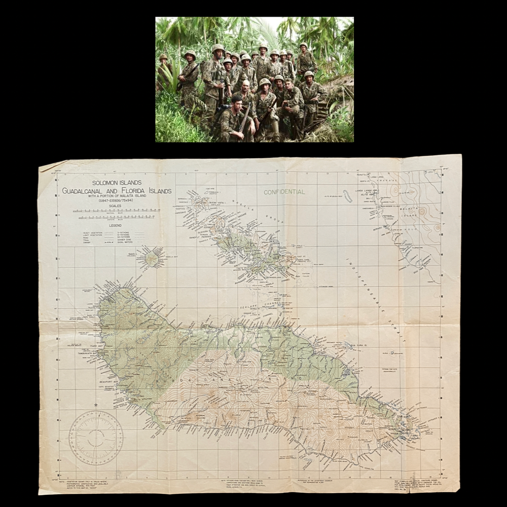 Map Of World War 2 Guadalcanal