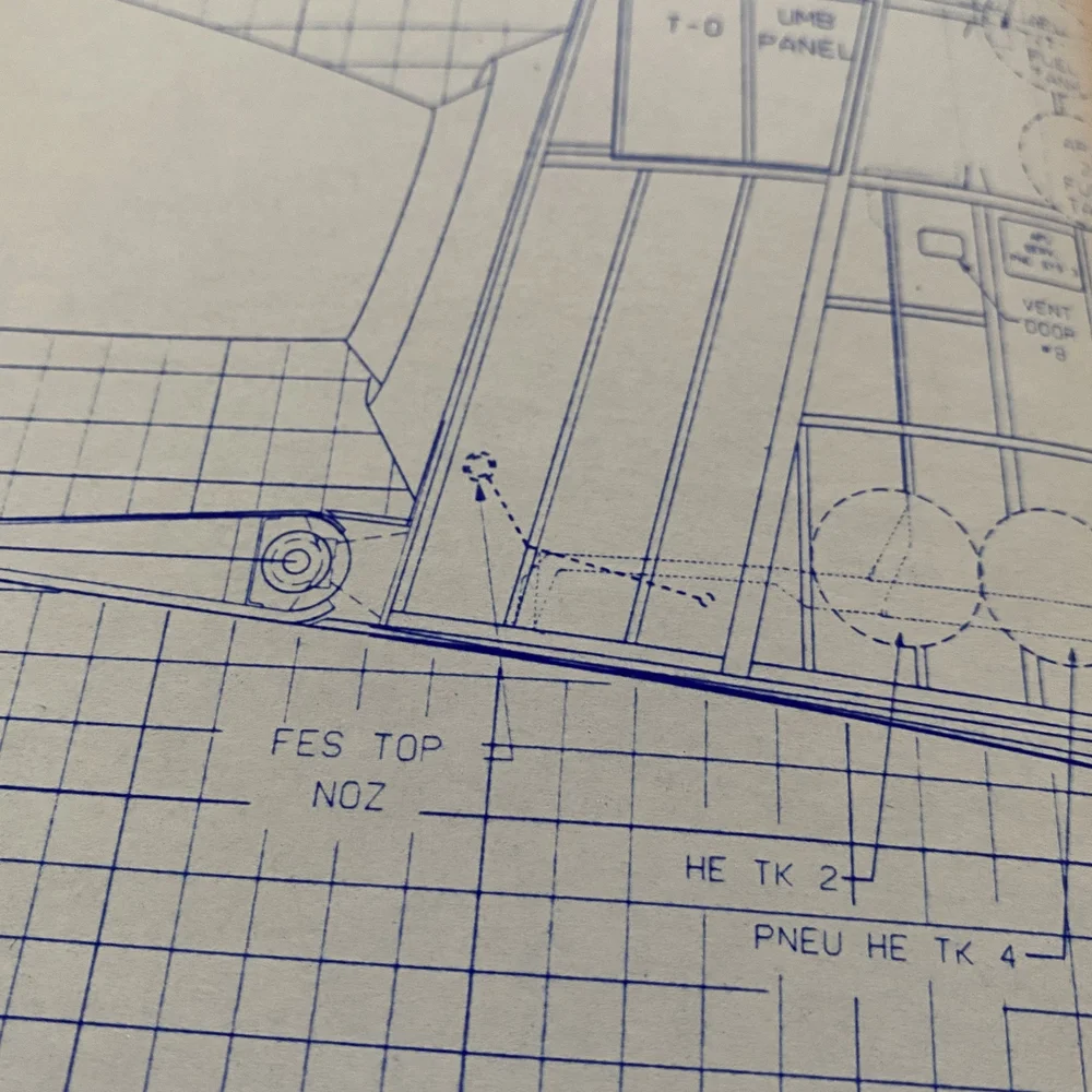 Columbia Space Shuttle Blueprints