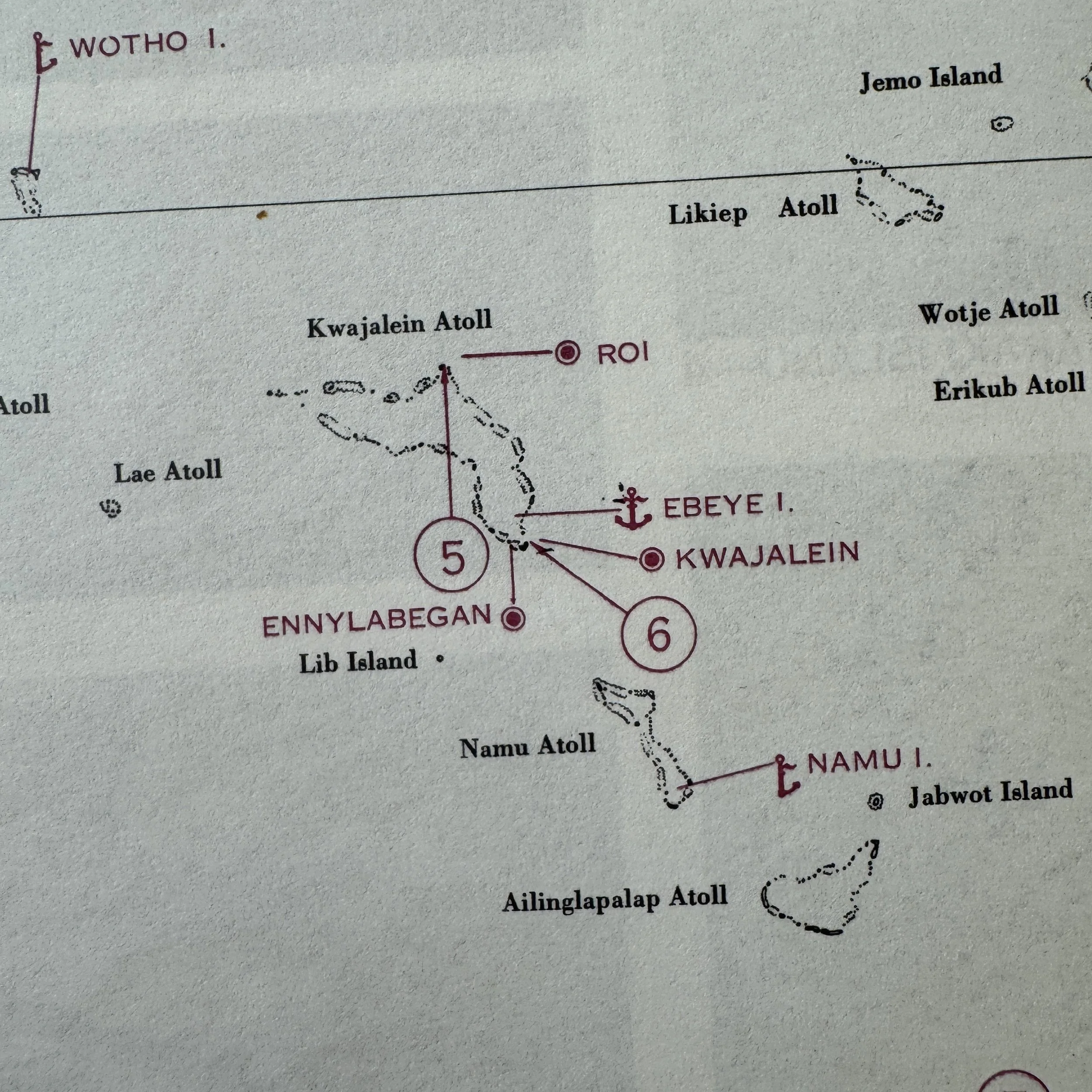 RARE! WWII 1944 CONFIDENTIAL "Marshall Islands & Gilbert Islands - U.S ...