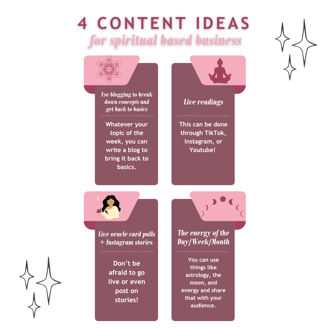 10 spiritual content ideas for spiritual-led business — Content Queen ...