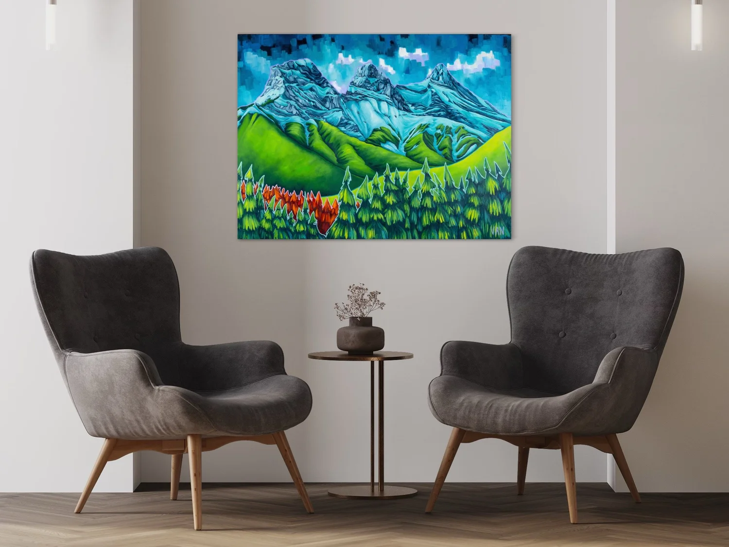 The Three Sisters Fernie — VAN COLDEN ART