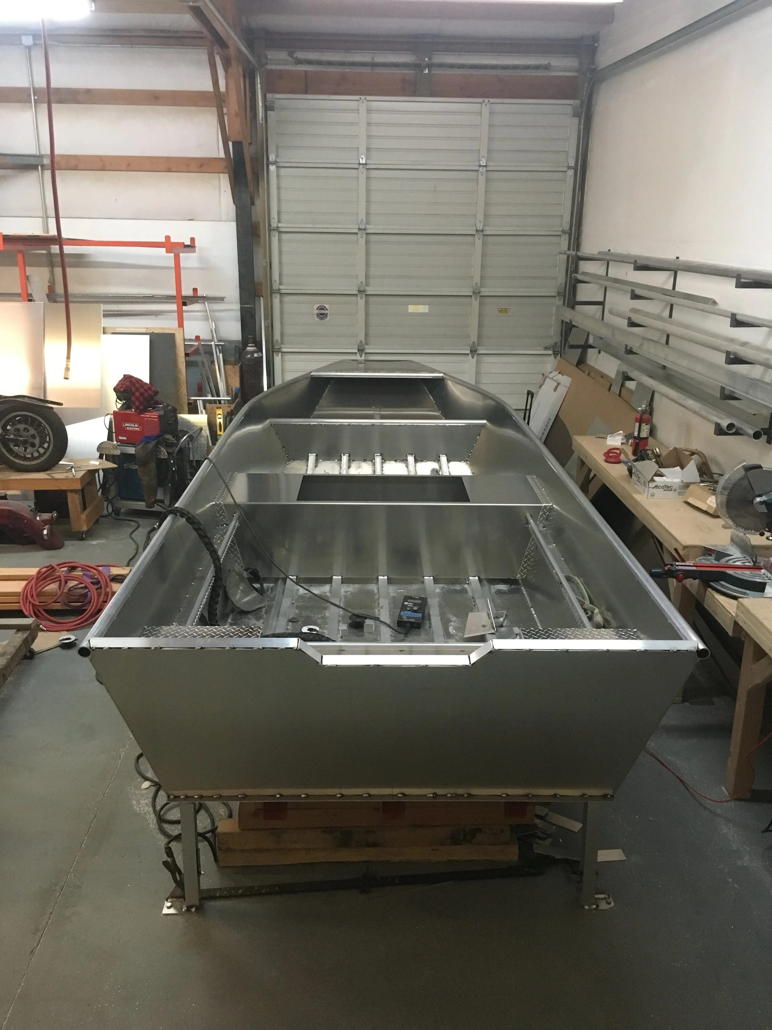 New Boat Construction — Full Time Custom Fabrication & Machine Shop
