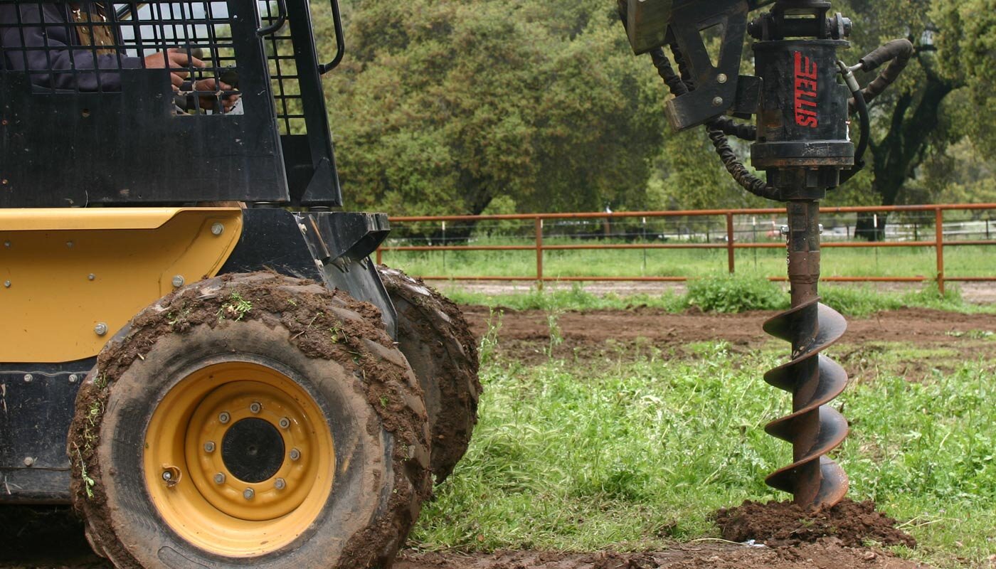 Cat Auger Attachment