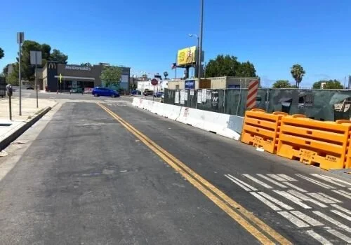 K-Rail Los Angeles CA | Los Angeles Concrete Barriers — Ellis Equipment ...