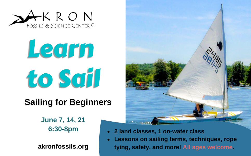 Learn to Sail Class — The Akron Fossils and Science Center