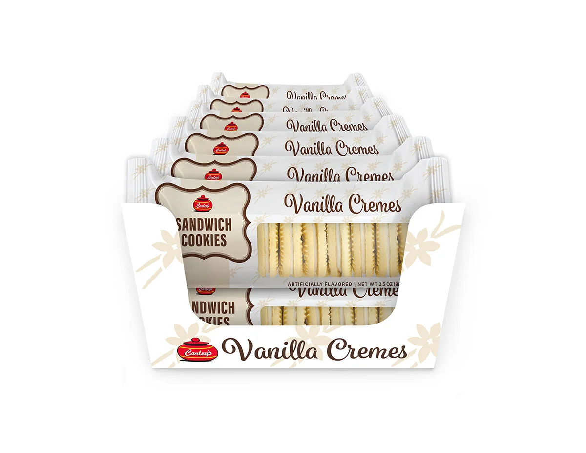 Vanilla Sandwich Cremes | Savor the Classic — Carley's, Inc. dba Pure's ...