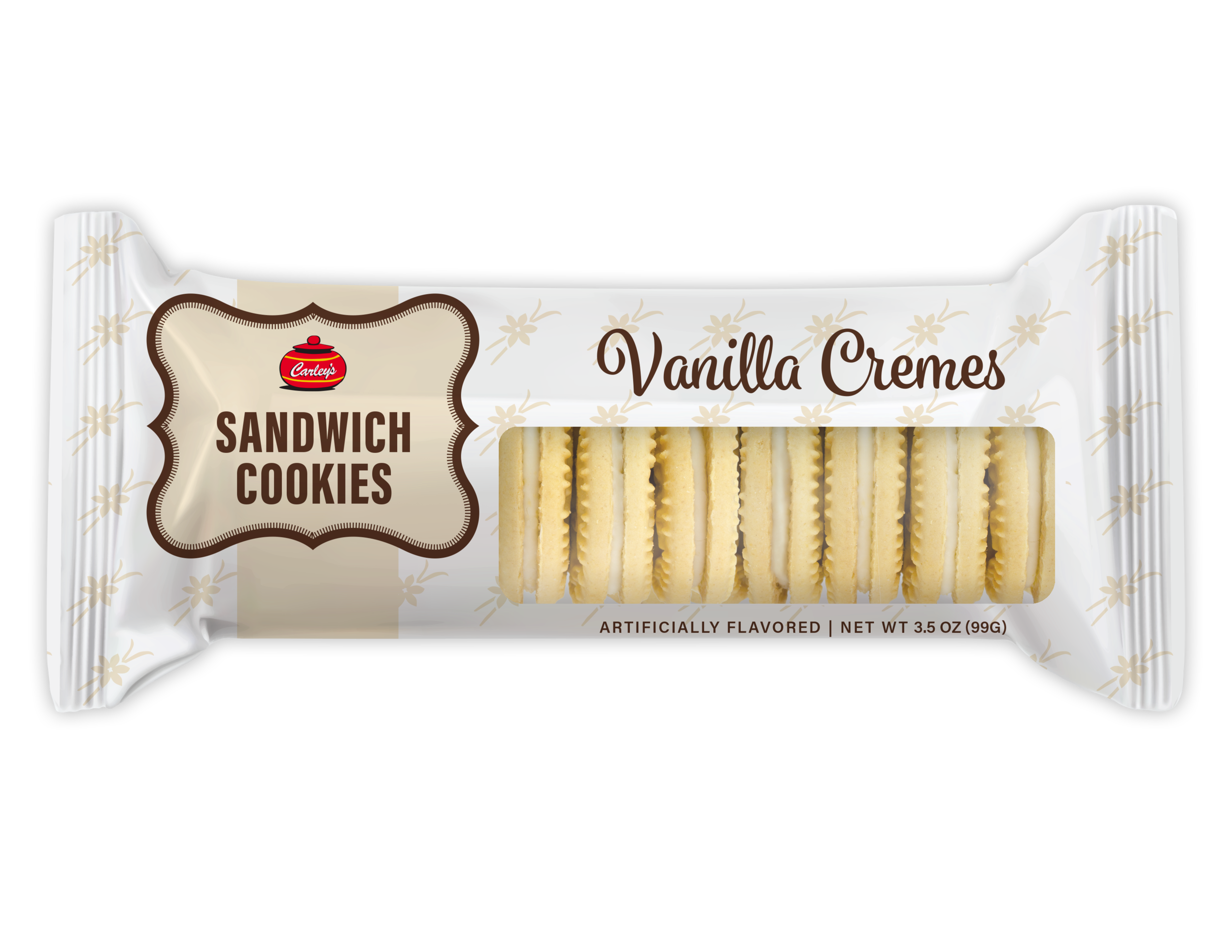 Vanilla Sandwich Cremes — Carley's, Inc.